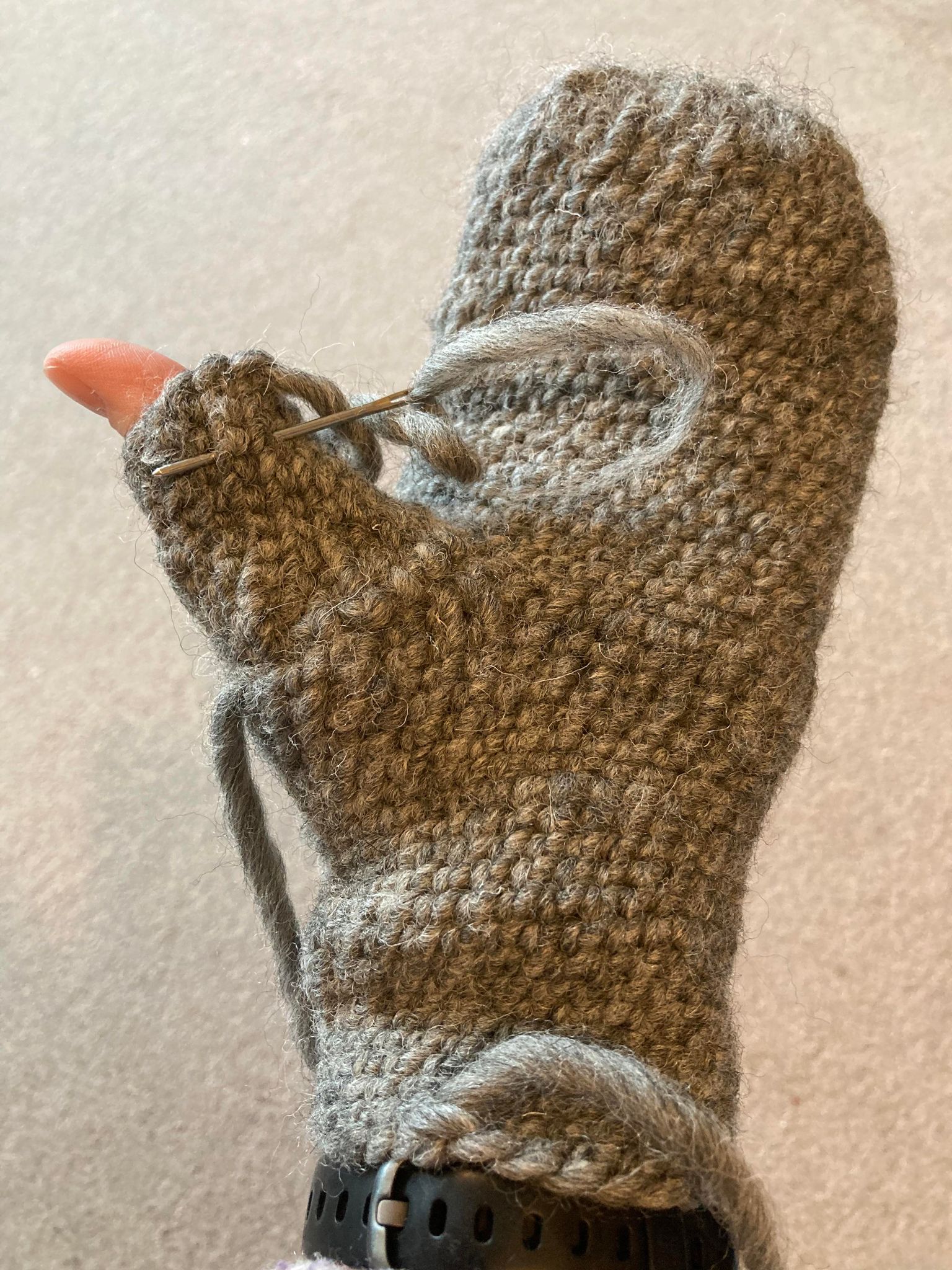 Tutorial Nalbound mittens – Ava's Corner
